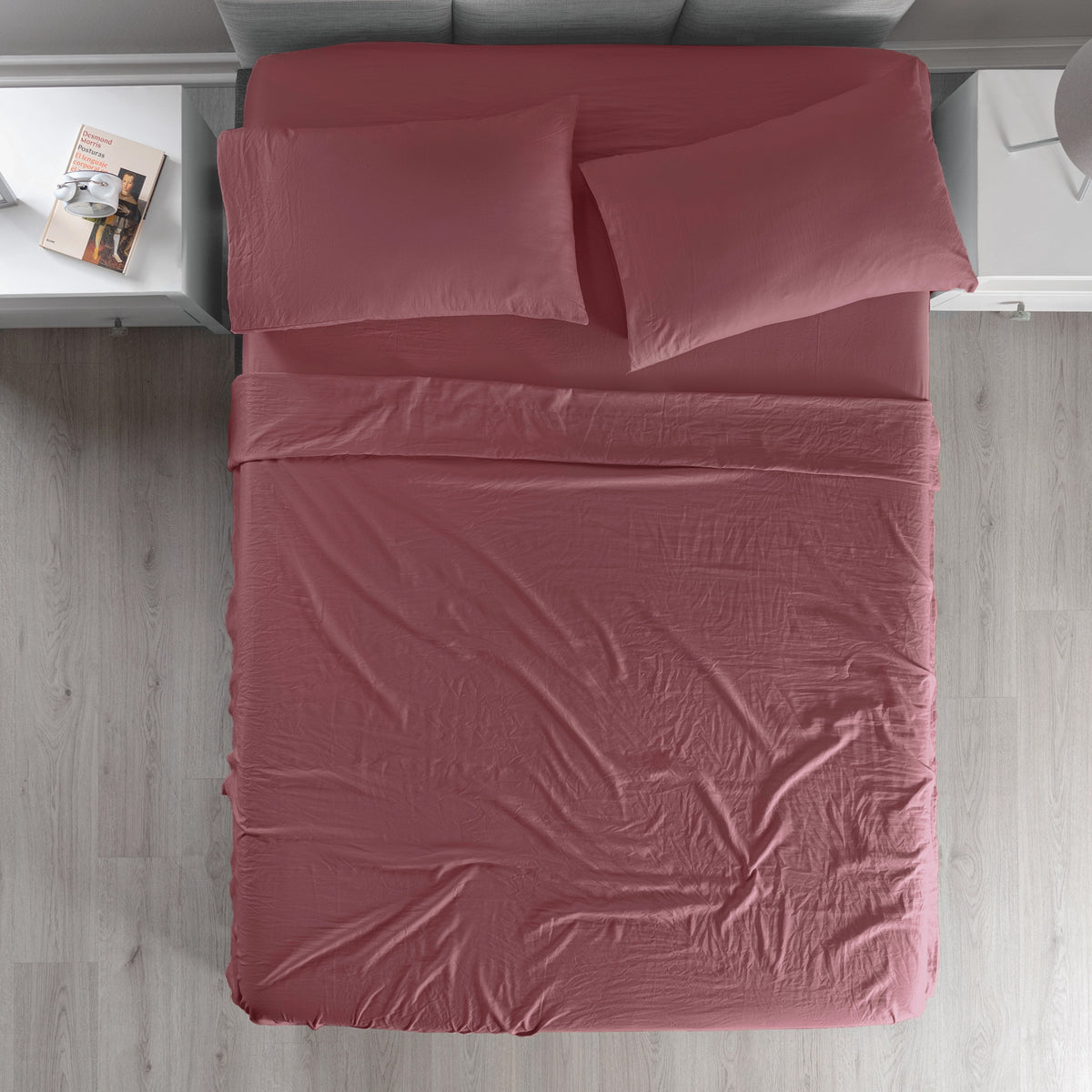 Vianney Sábanas Viasoft Washed Blush - Vianney Colombia